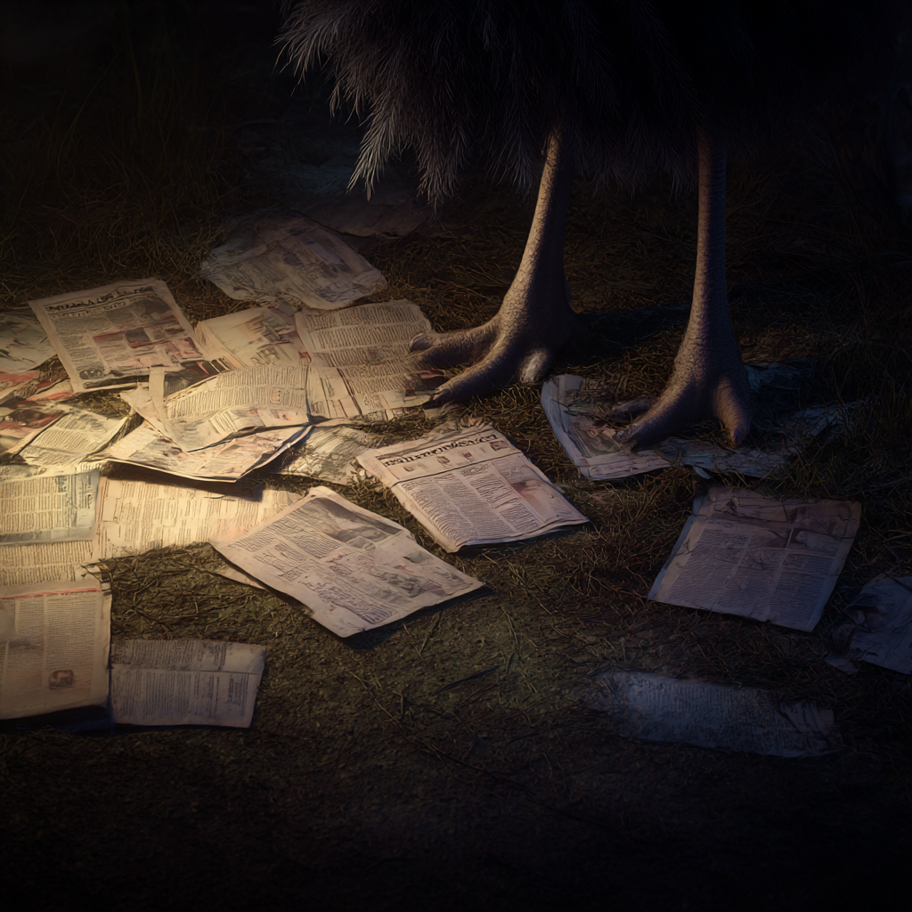 A Horror-Stricken Ostrich – Kana's Chronicles